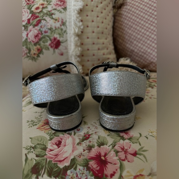 CHANEL | Shoes | Authentic Chanel Sandals Iridescent In Color | Poshmark